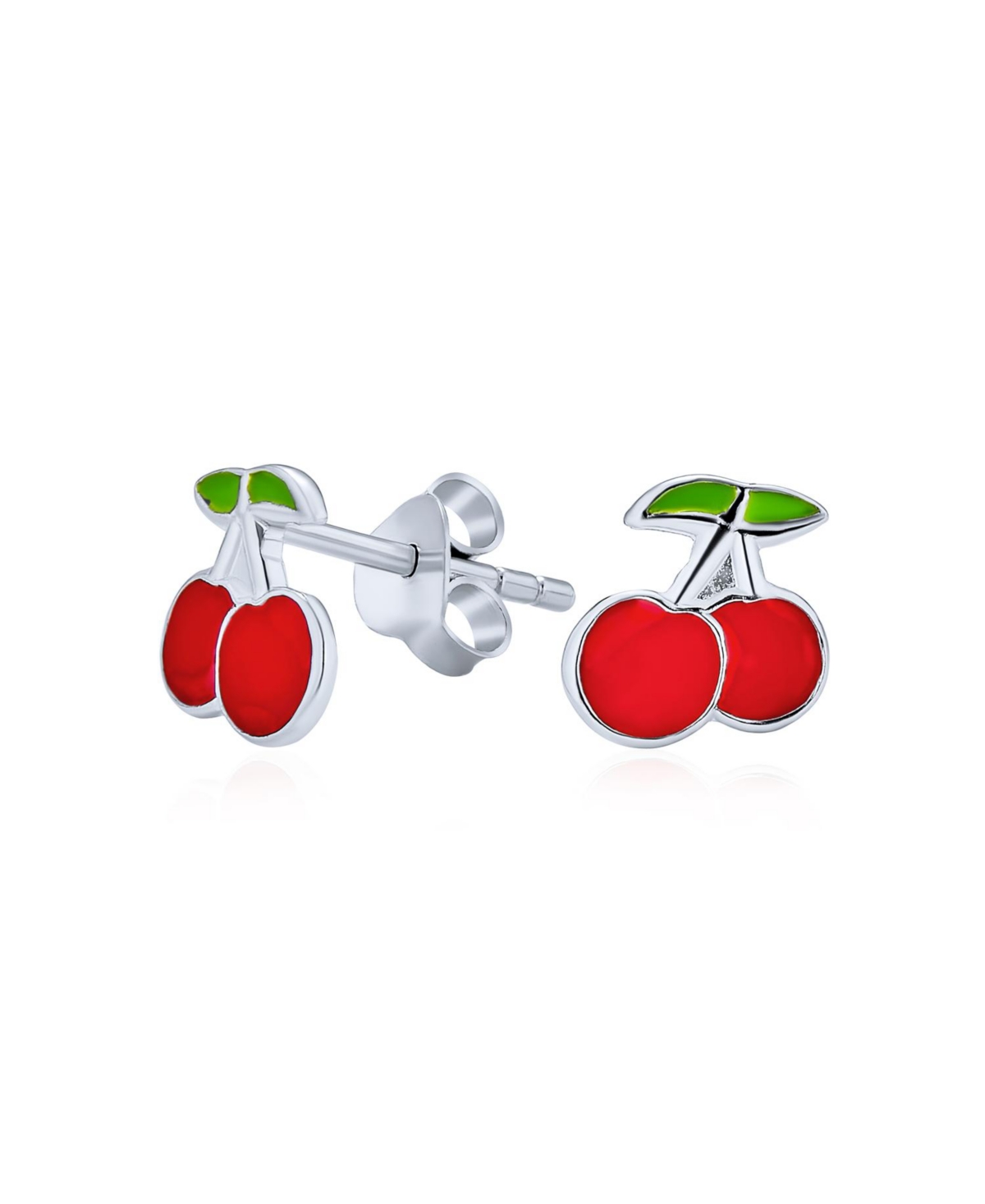 Click here for Bling Jewelry Tiny Small Summer Fruit Red Enamel C... prices