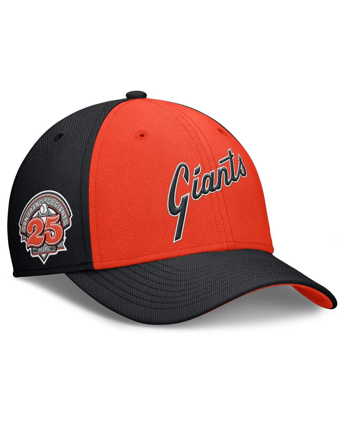 Click here for Nike Mens Black/Orange San Francisco Giants Rise S... prices