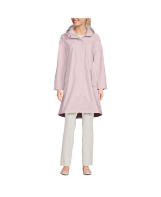 Lands' End Women's Squall Waterproof Rain Slicker Coat - Macy's