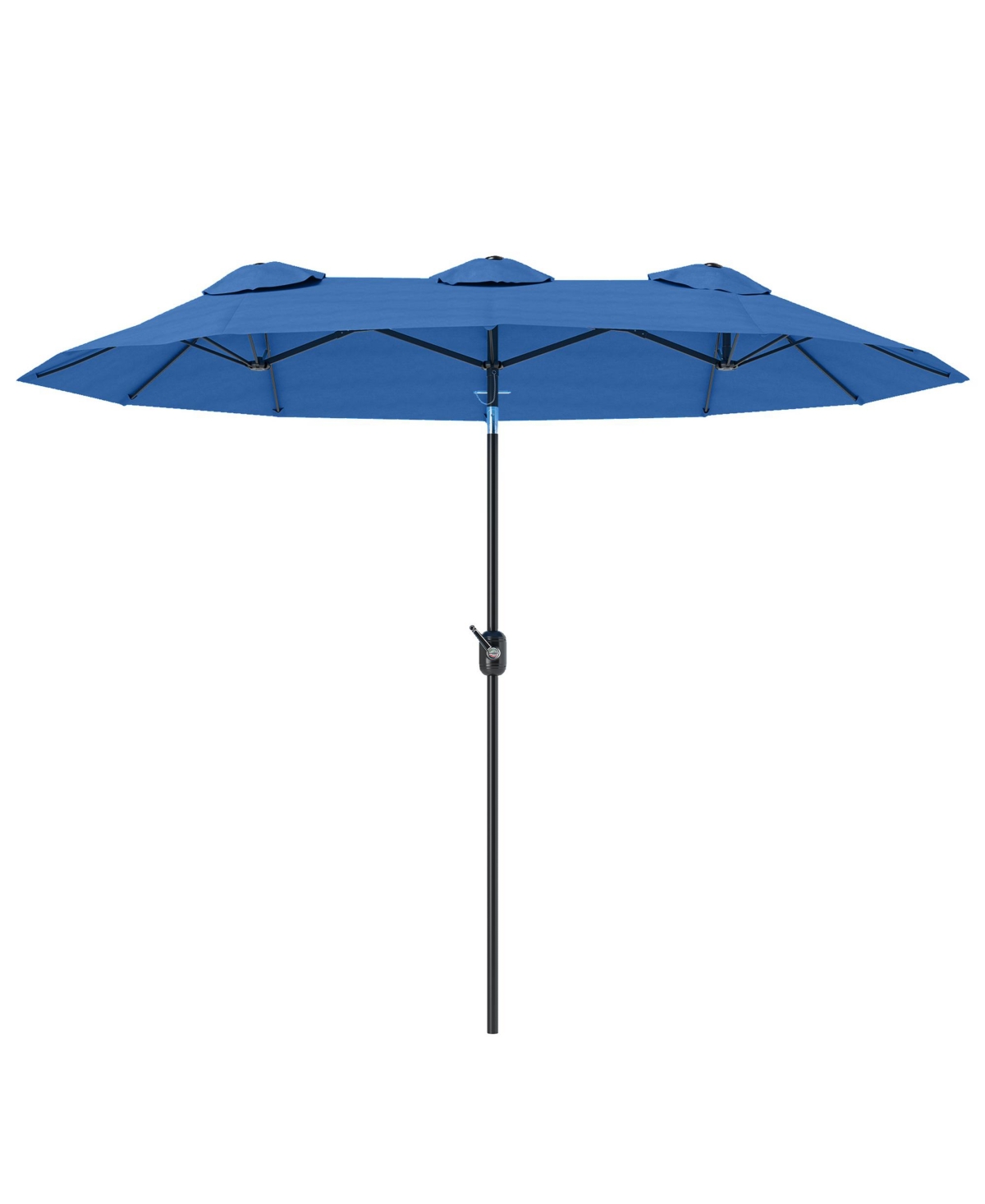 Click here for Outsunny 9.5 Double-sided Patio Umbrella with Push... prices