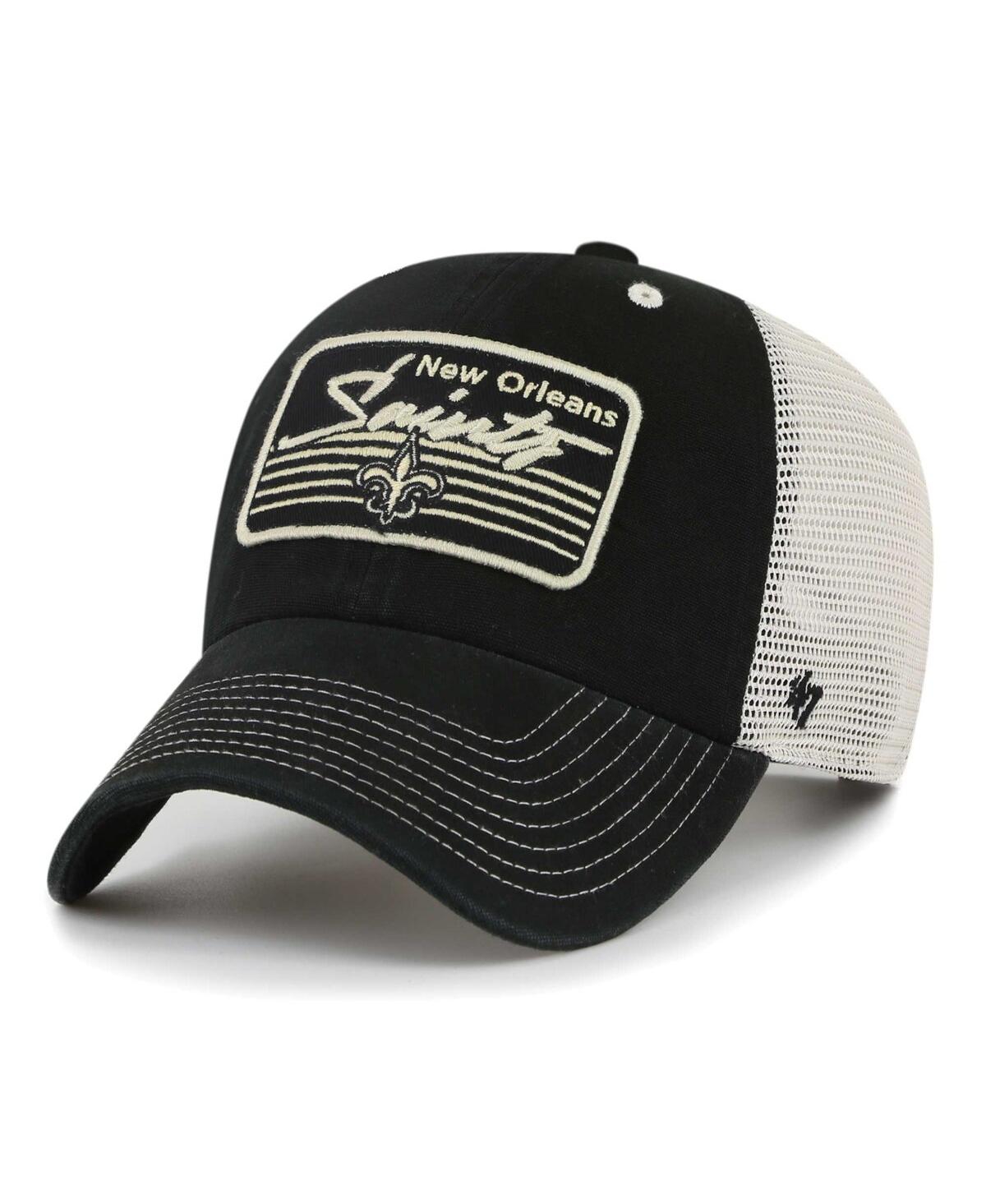 Click here for 47 Brand Mens Black/Natural New Orleans Saints Fiv... prices