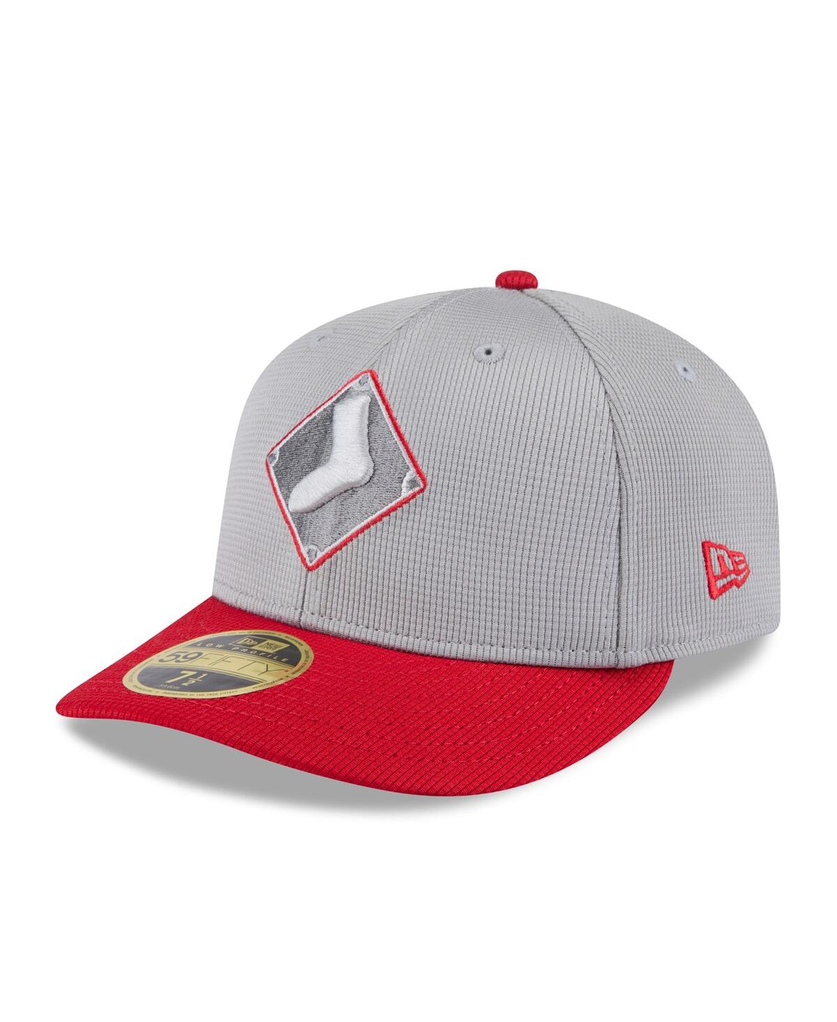 Click here for New Era Mens Gray/Red Chicago White Sox 2025 Batti... prices