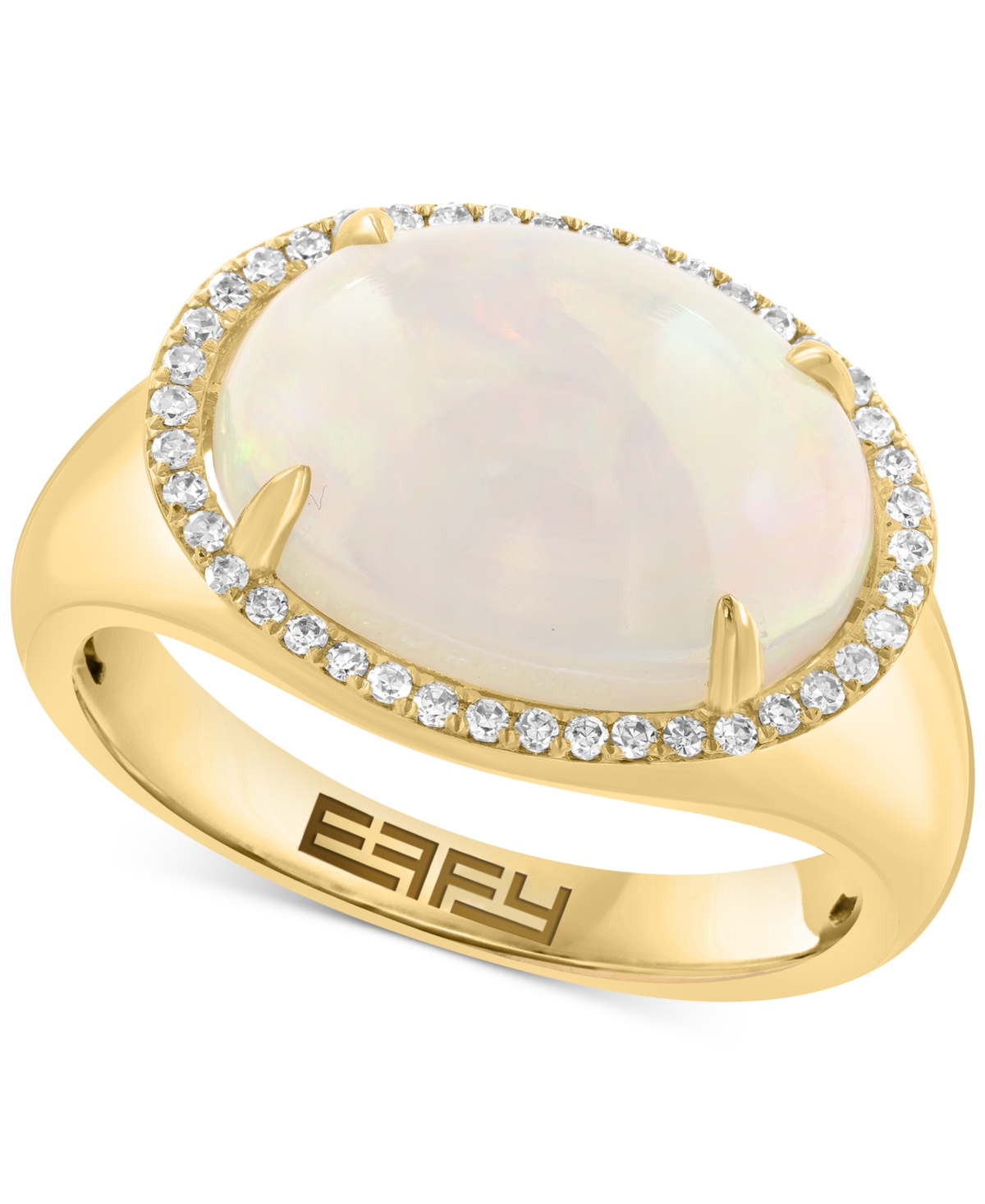 Click here for Effy Ethiopian Opal (4-1/3 ct. t.w.) & Diamond (1/... prices
