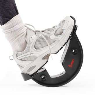 Sunny Health & Fitness Calf & Hamstring Stretcher and Foot Rocker, Grey ...