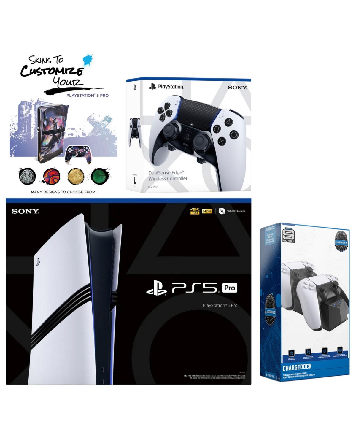 Click here for Sony PlayStation 5 Pro with Extra Edge Controller... prices