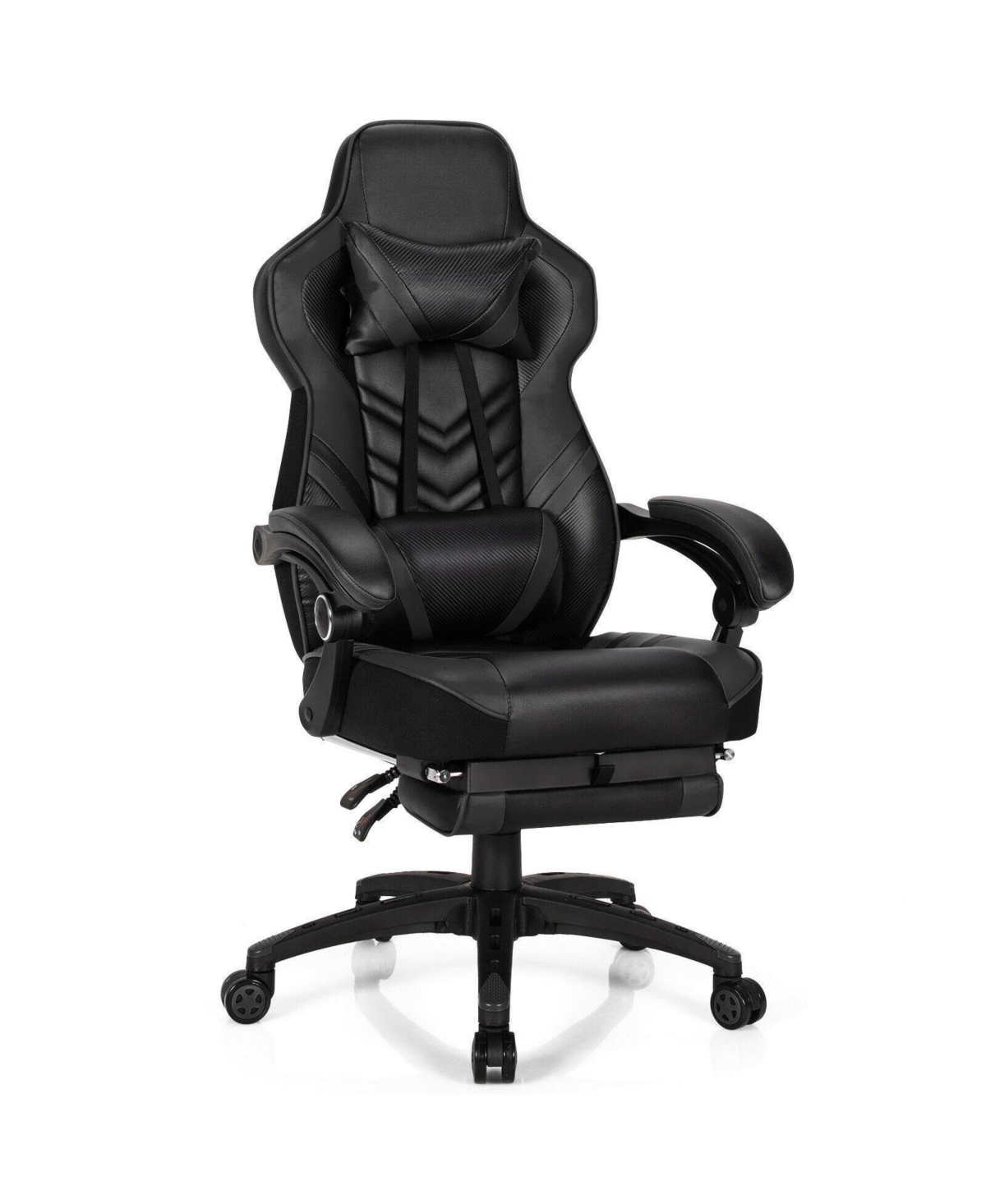Click here for Adjustable Gaming Chair with Footrest and Lumbar C... prices