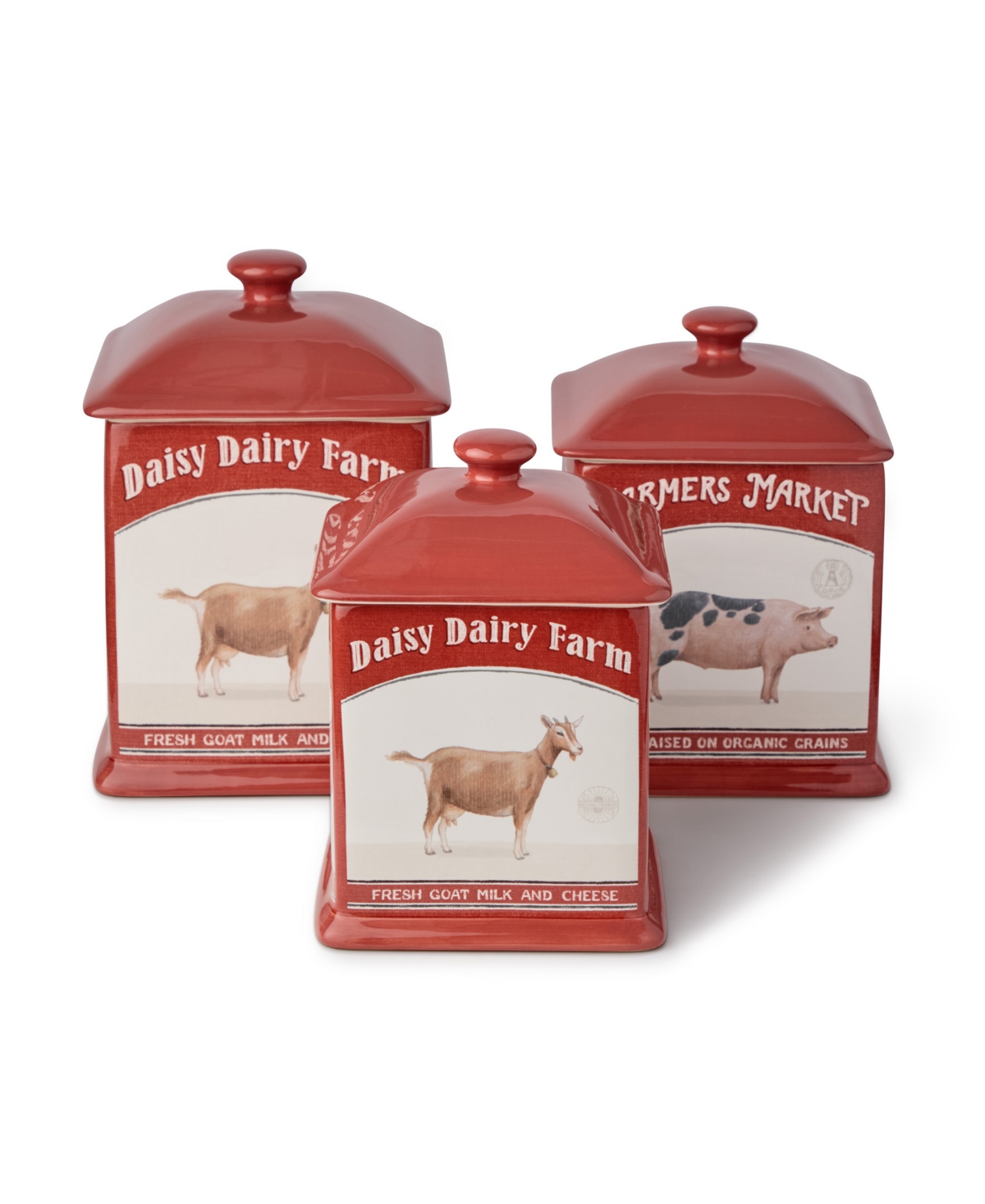 Click here for Certified International Vintage Farm Square Canist... prices