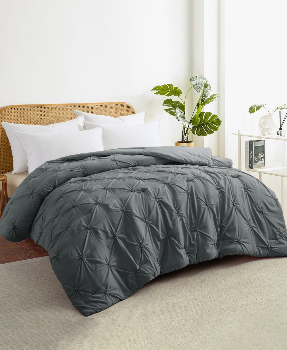 Click here for Unikome All Season Pintuck Down Alternative Comfor... prices