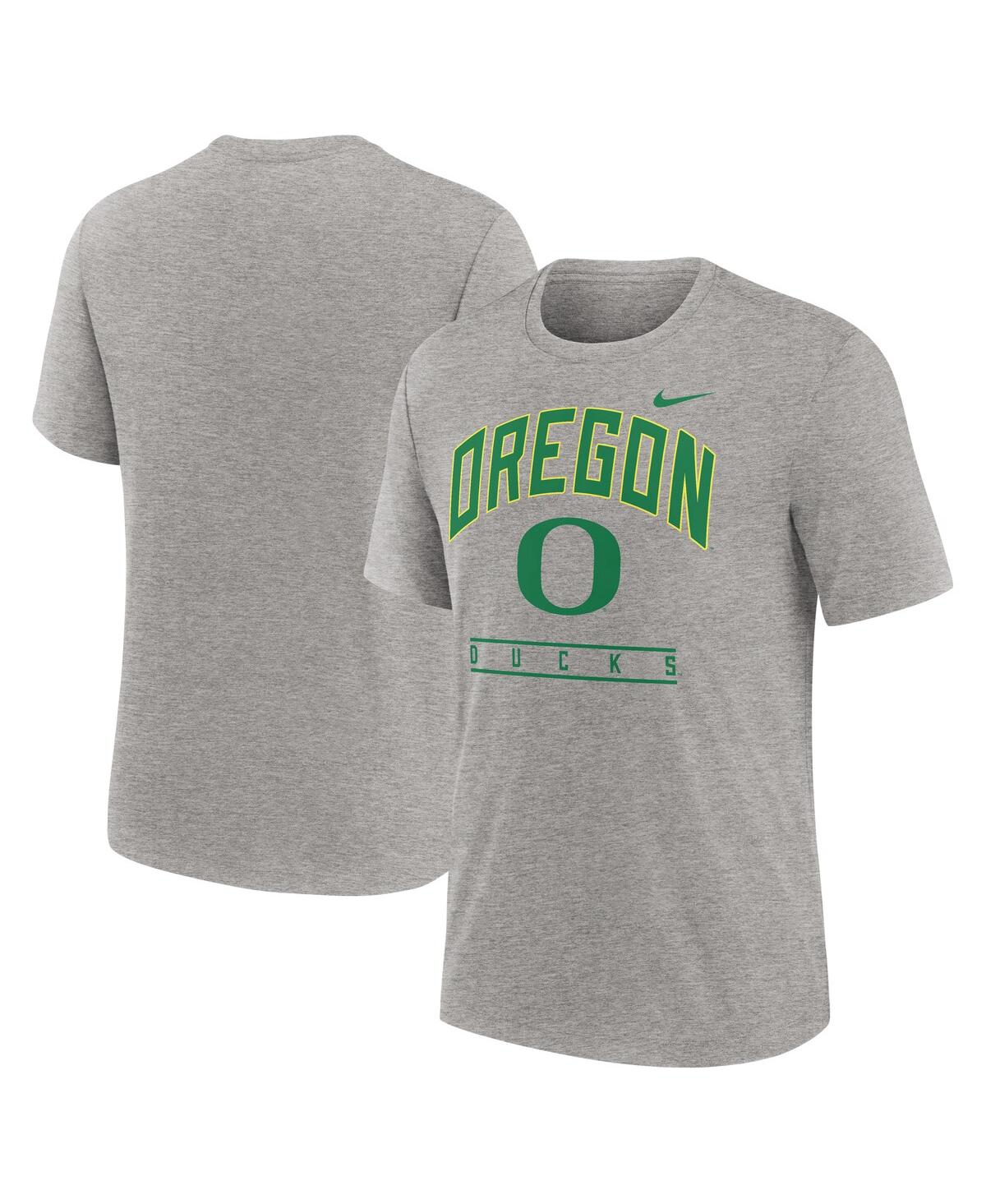 Click here for Nike Mens Heather Gray Oregon Ducks Arch Over Logo... prices