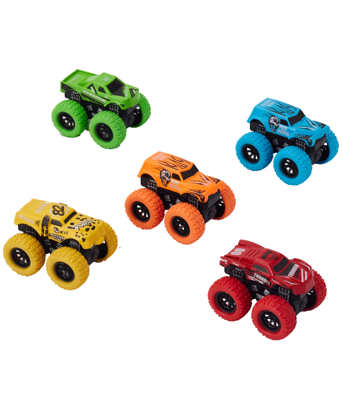 Click here for Fast Lane Pull Back Diecast Monster Trucks  5-Pack... prices