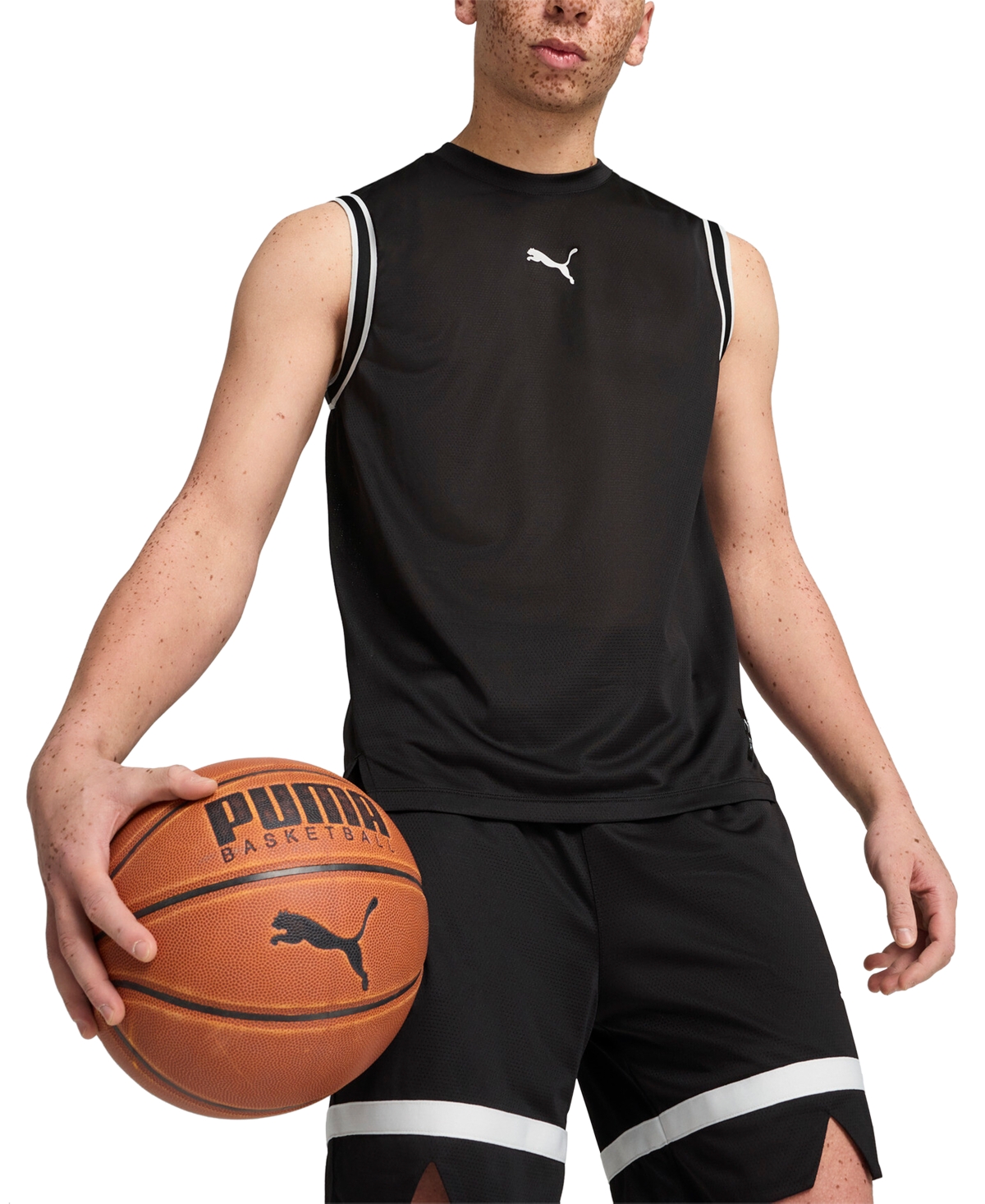 Click here for Puma Mens Winning Shot Regular-Fit Mesh Logo Tank... prices