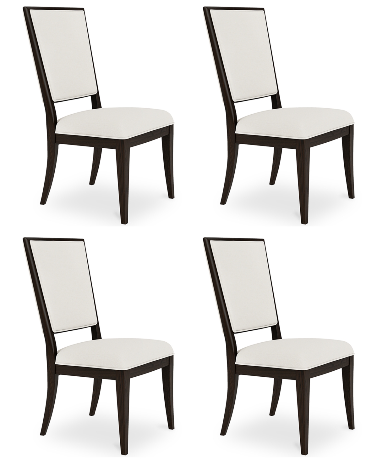 Click here for Mazen 4-Pc. Side Chair Set - White prices