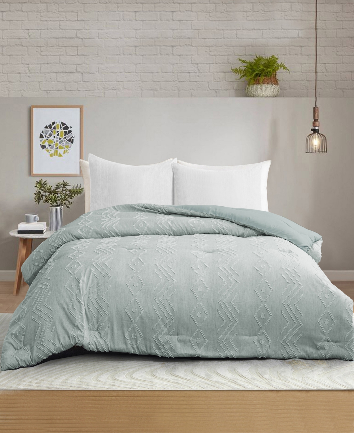 Click here for Unikome All Season Textured Jacquard Down Alternat... prices