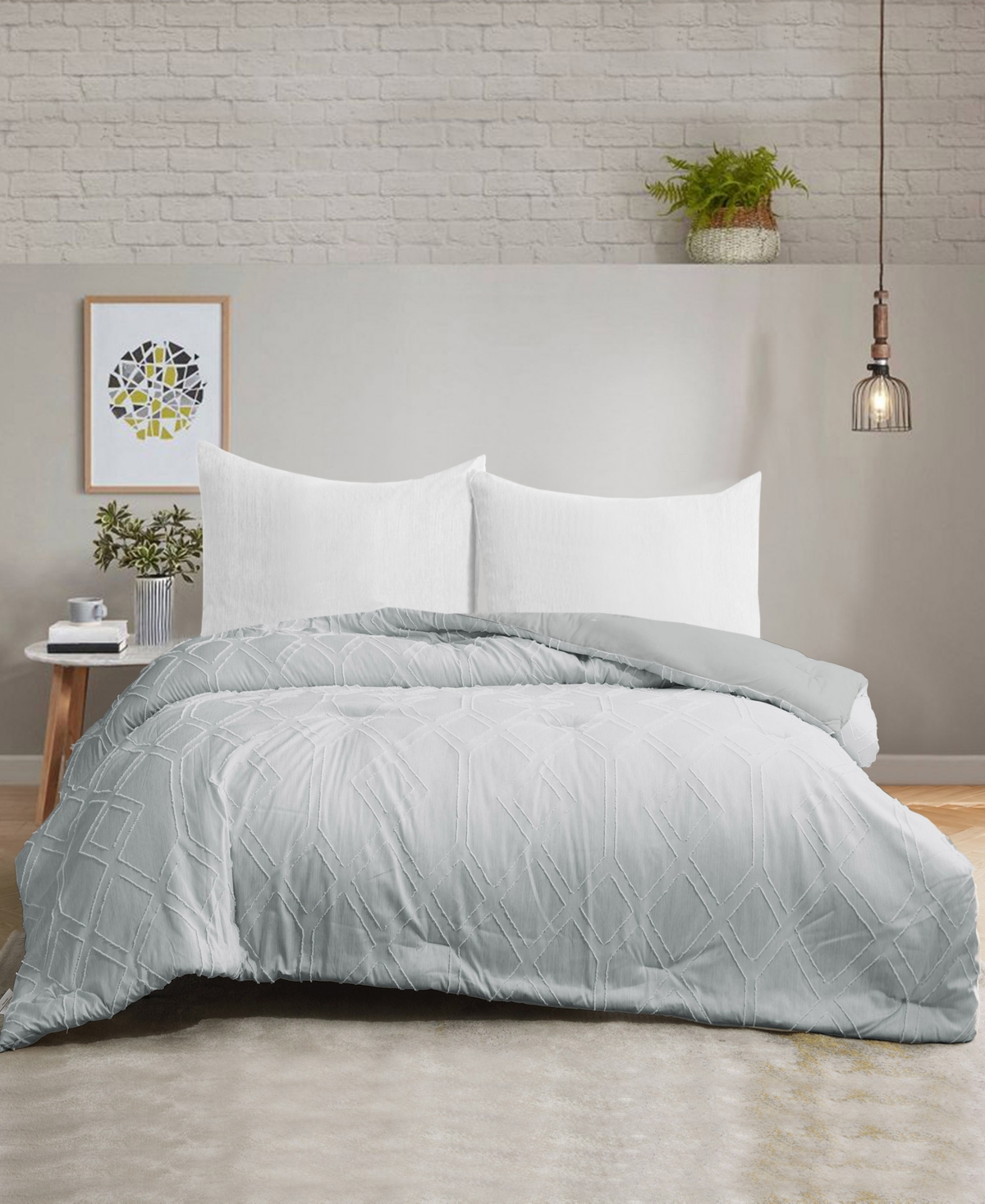 Click here for Unikome All Season Textured Jacquard Down Alternat... prices