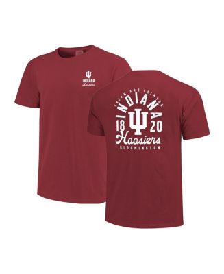 Image One Men's Crimson Indiana Hoosiers Comfort Colors Mascot Overlay ...