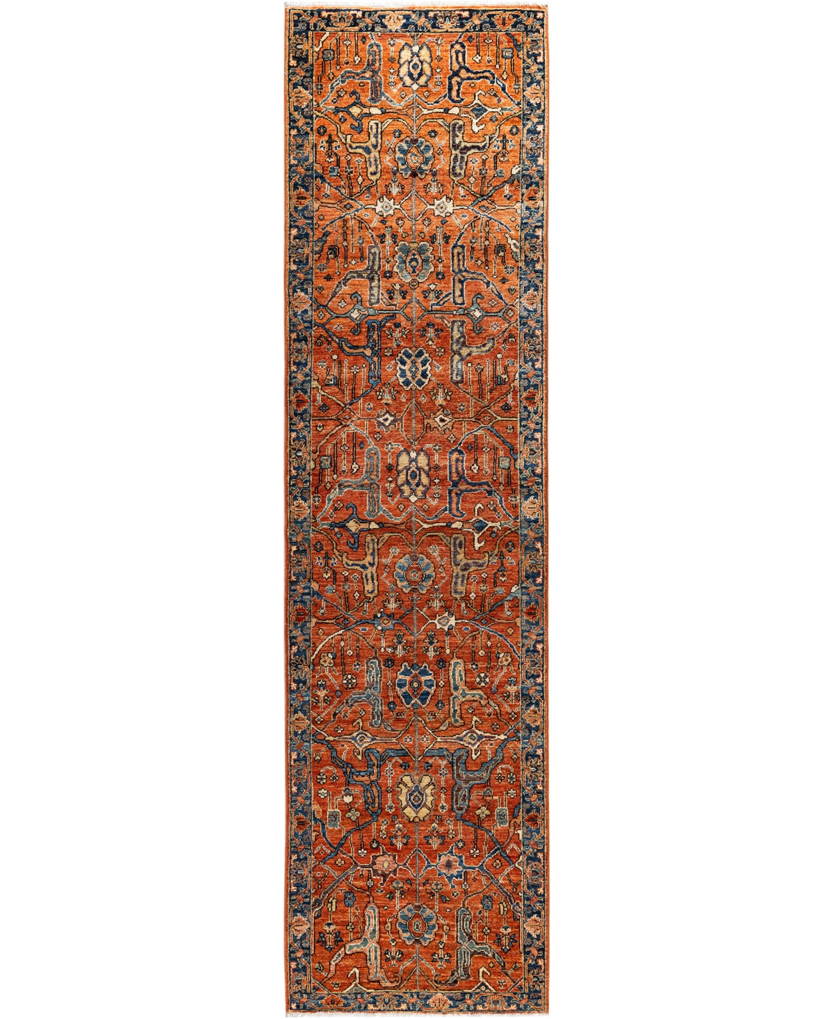 Click here for Adorn Hand Woven Rugs Serapi M1945 27x10 Runner Ar... prices