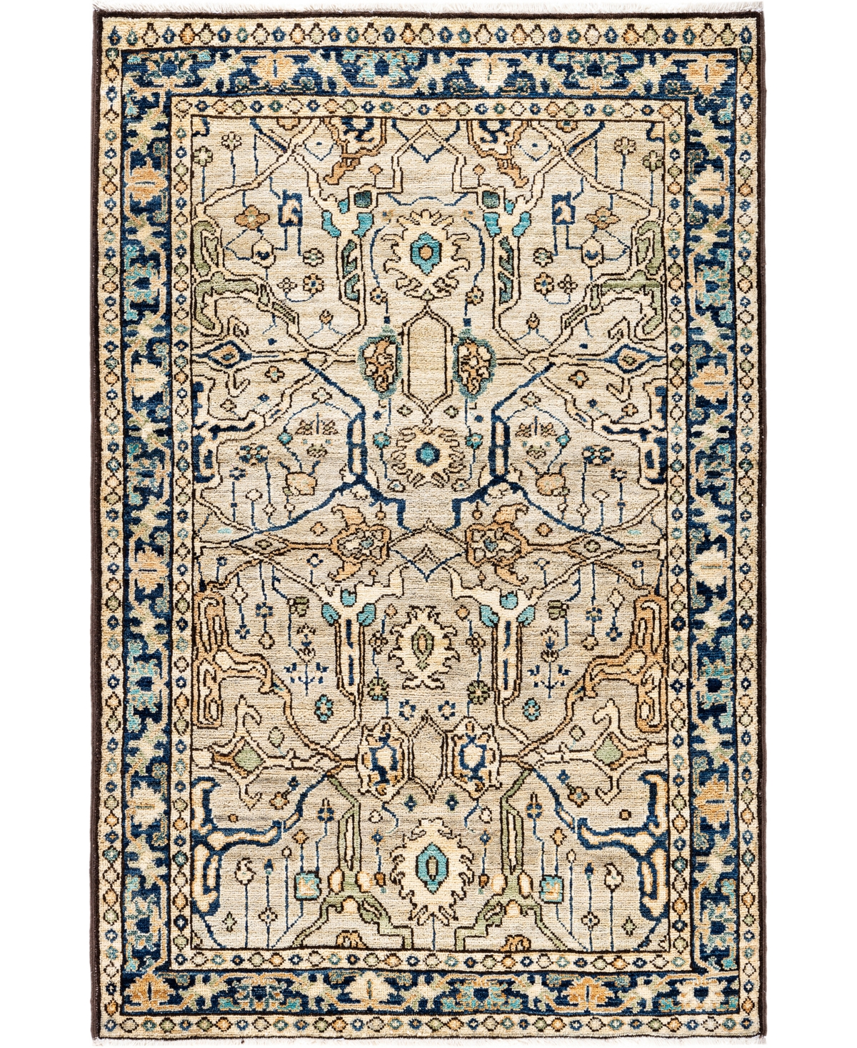 Adorn Hand Woven Rugs Serapi M1945 33x411 Area Rug - Ivory
