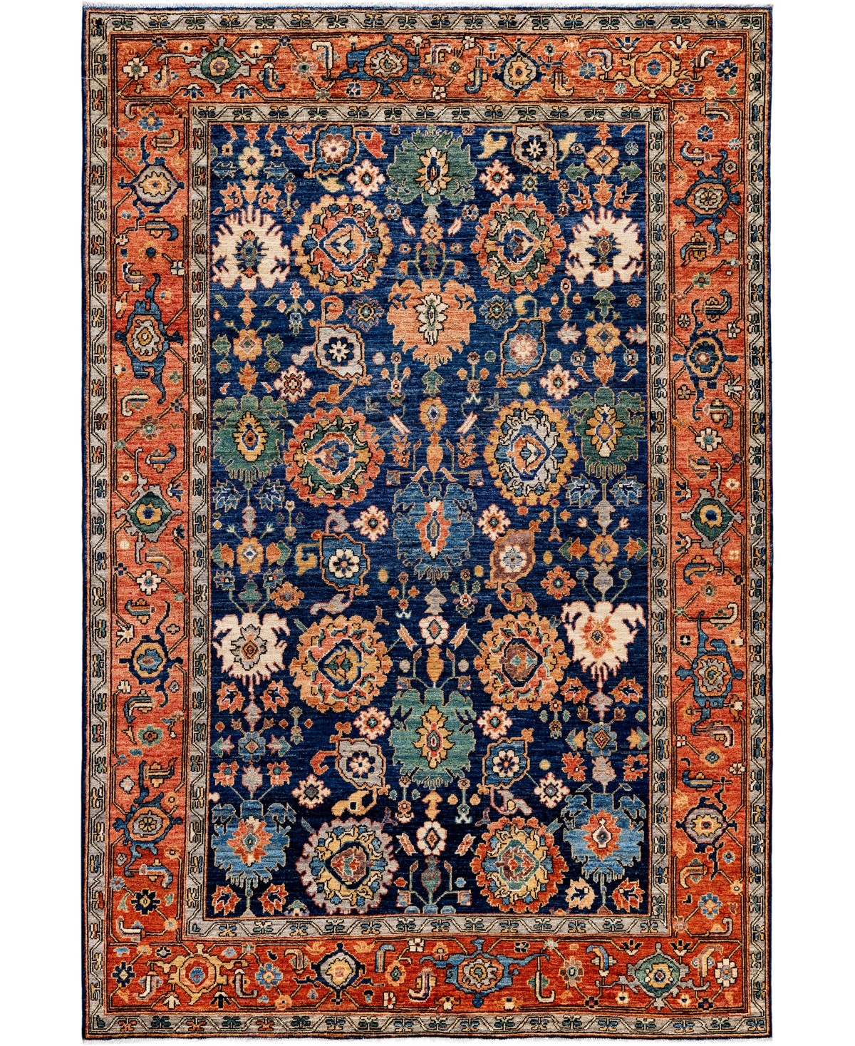 Bloomingdales Serapi M1945 Area Rug  63 x 92