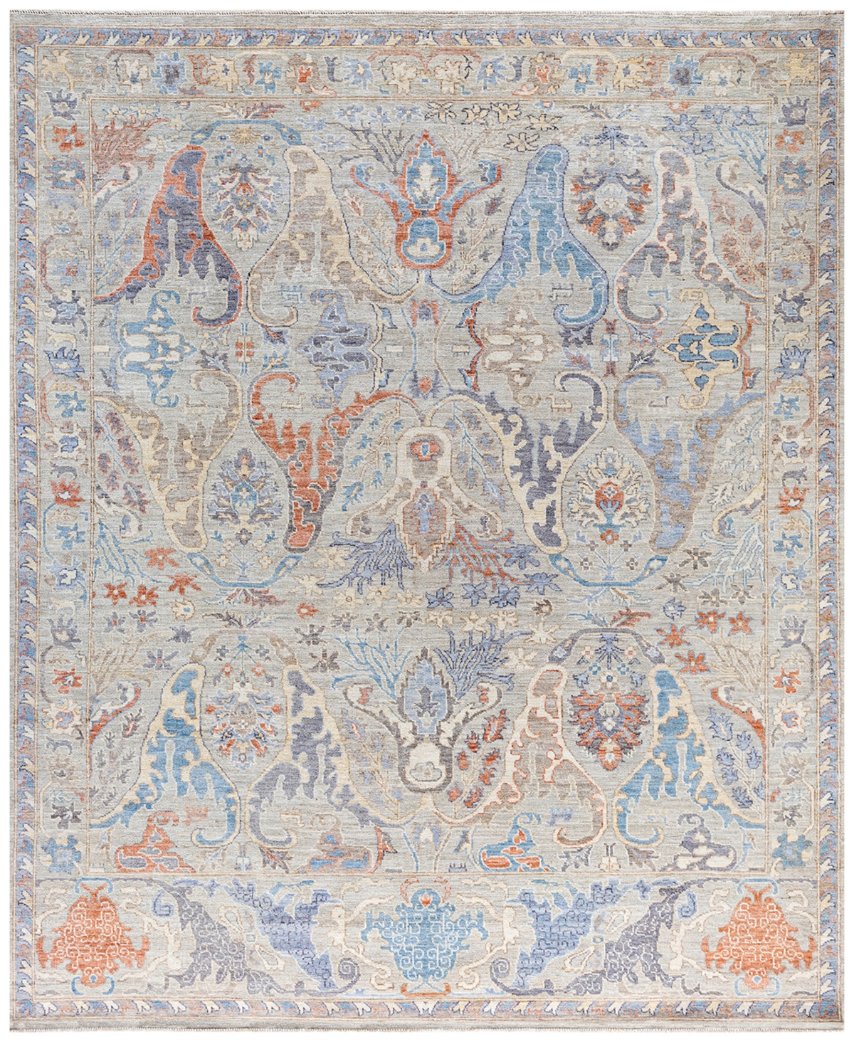 Bloomingdales Colorful Oushak M1945 Area Rug  81 x 10