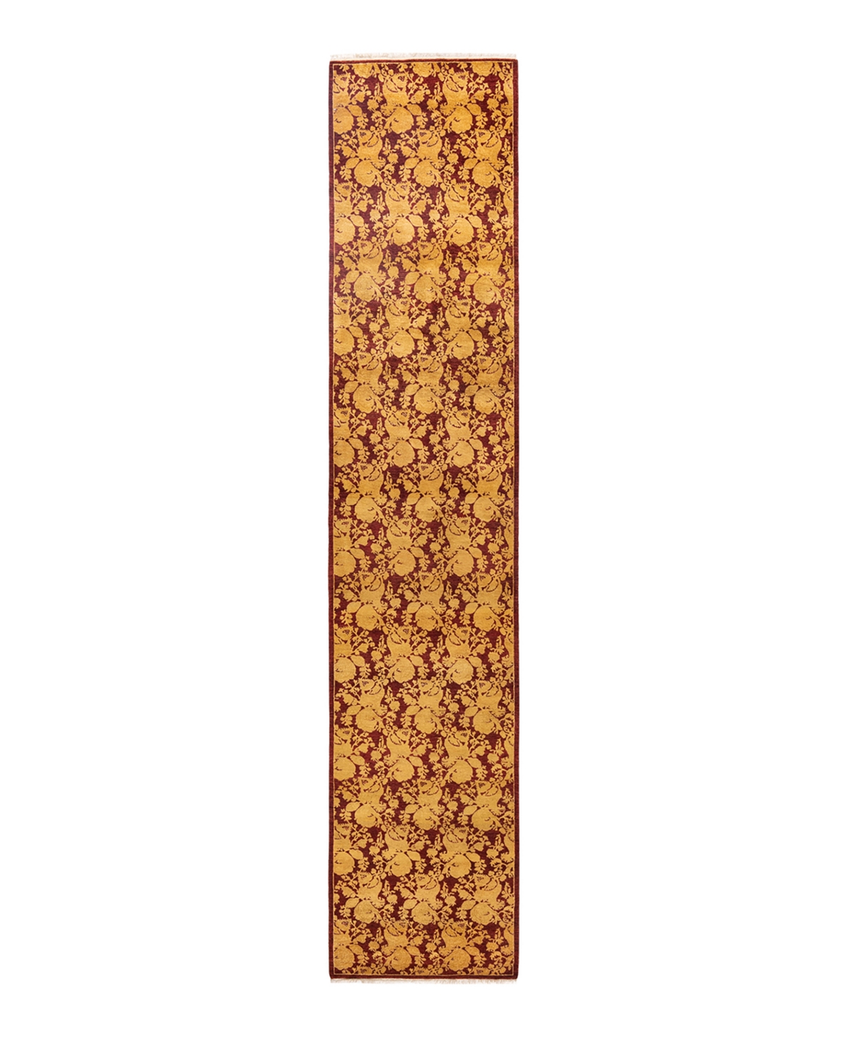 Adorn Hand Woven Rugs Mogul M1749 27x131 Runner Area Rug - Red