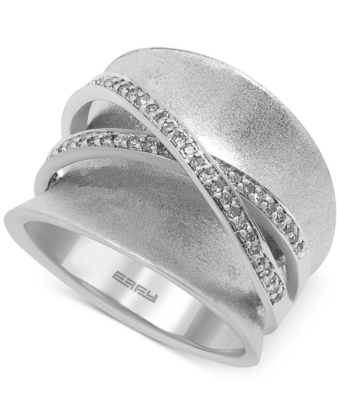 EFFY Collection EFFY® Balissima Diamond Wrapped Ring (1/4 ct. t.w.) in ...