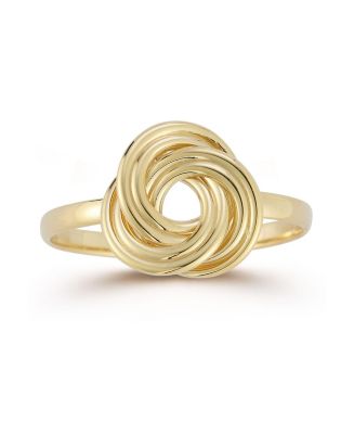 Rachel Zoe Fine Jewelry 14K Gold Love Knot Ring - Macy's