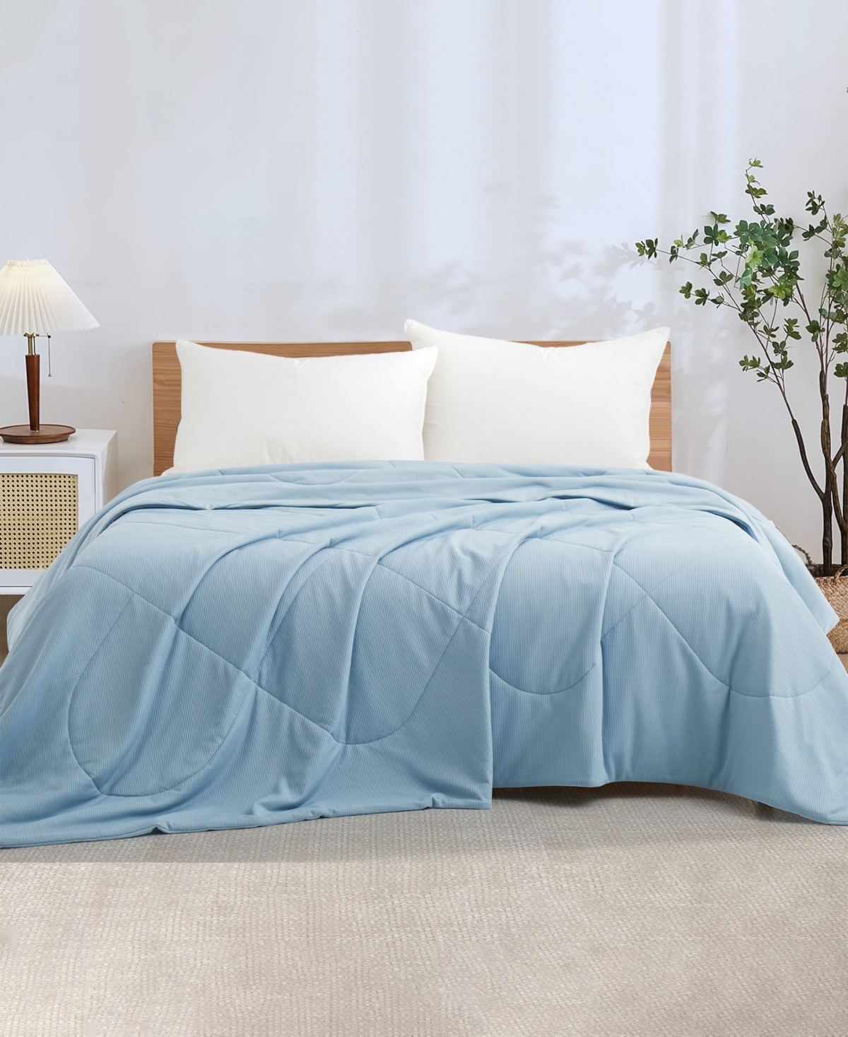 Click here for Unikome Waffle Reversible Cooling Blanket  King -... prices