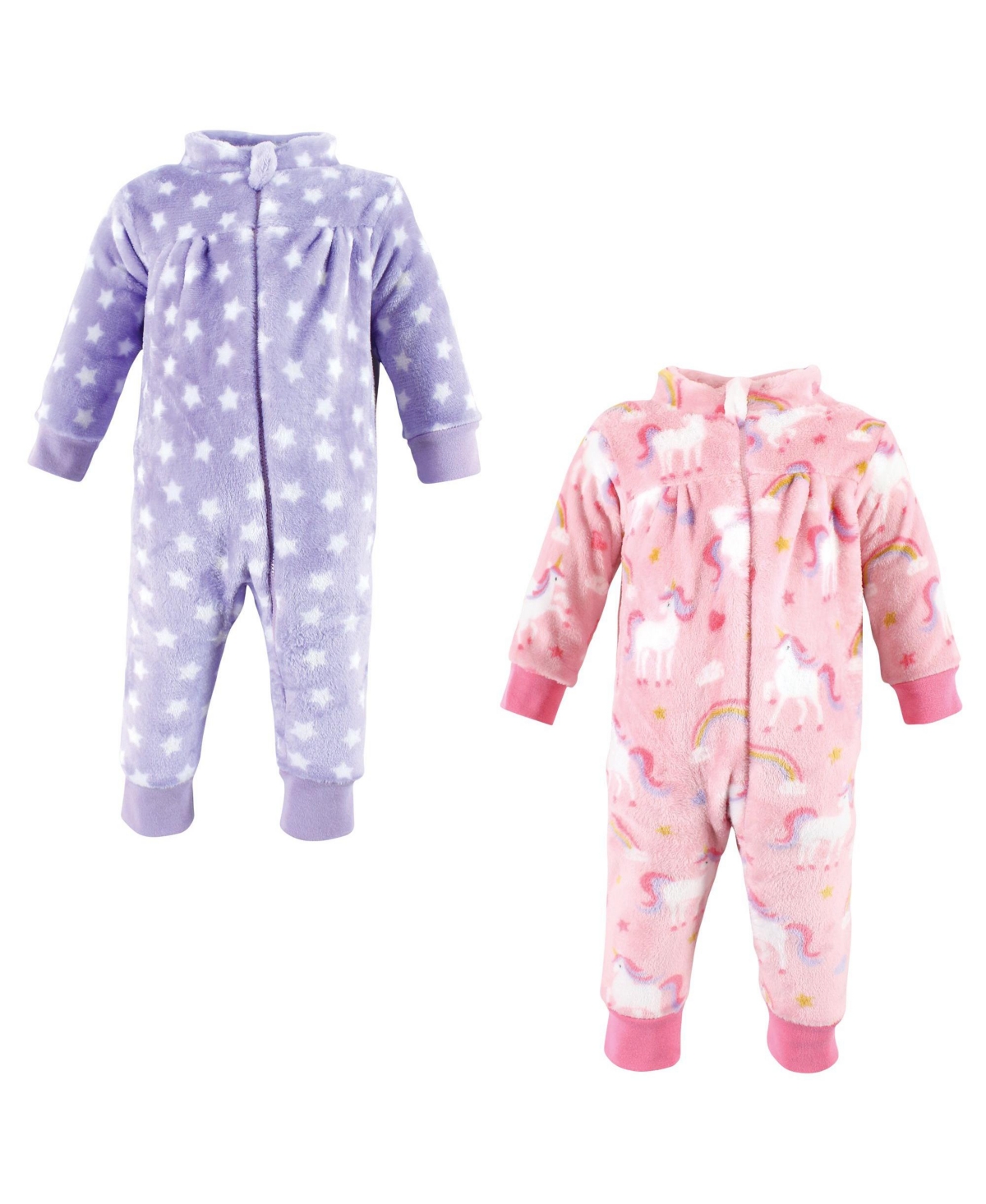 Click here for Hudson Baby Plush Jumpsuits - Celestial unicorn prices