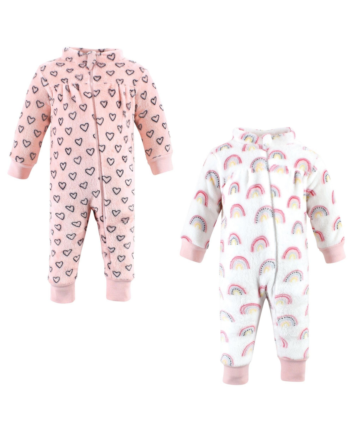 Click here for Hudson Baby Baby Girls Hudson Plush Jumpsuits - Mo... prices