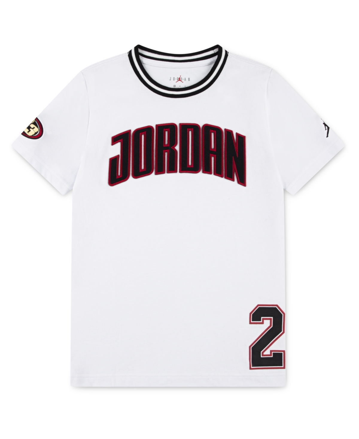 Click here for Jordan Big Boys Play-Off Game T-Shirt - White prices