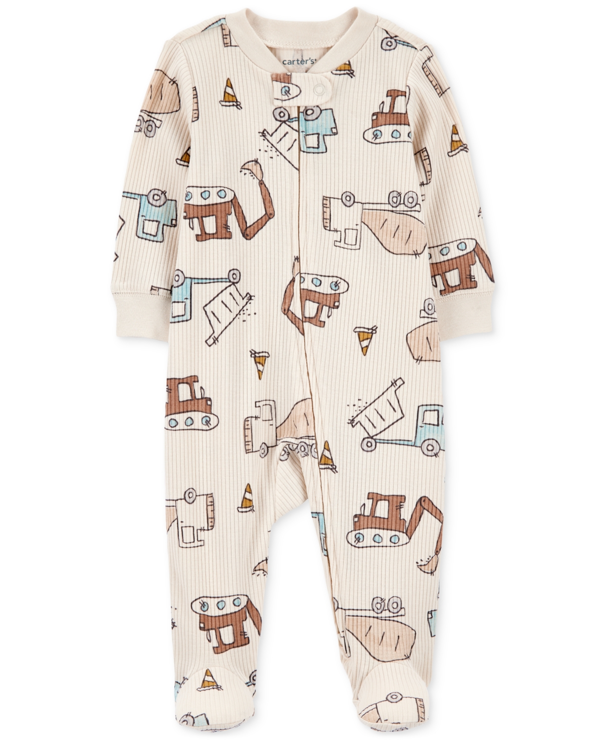 Click here for Carters Baby Boys Construction Ribbed Sleep & Play... prices