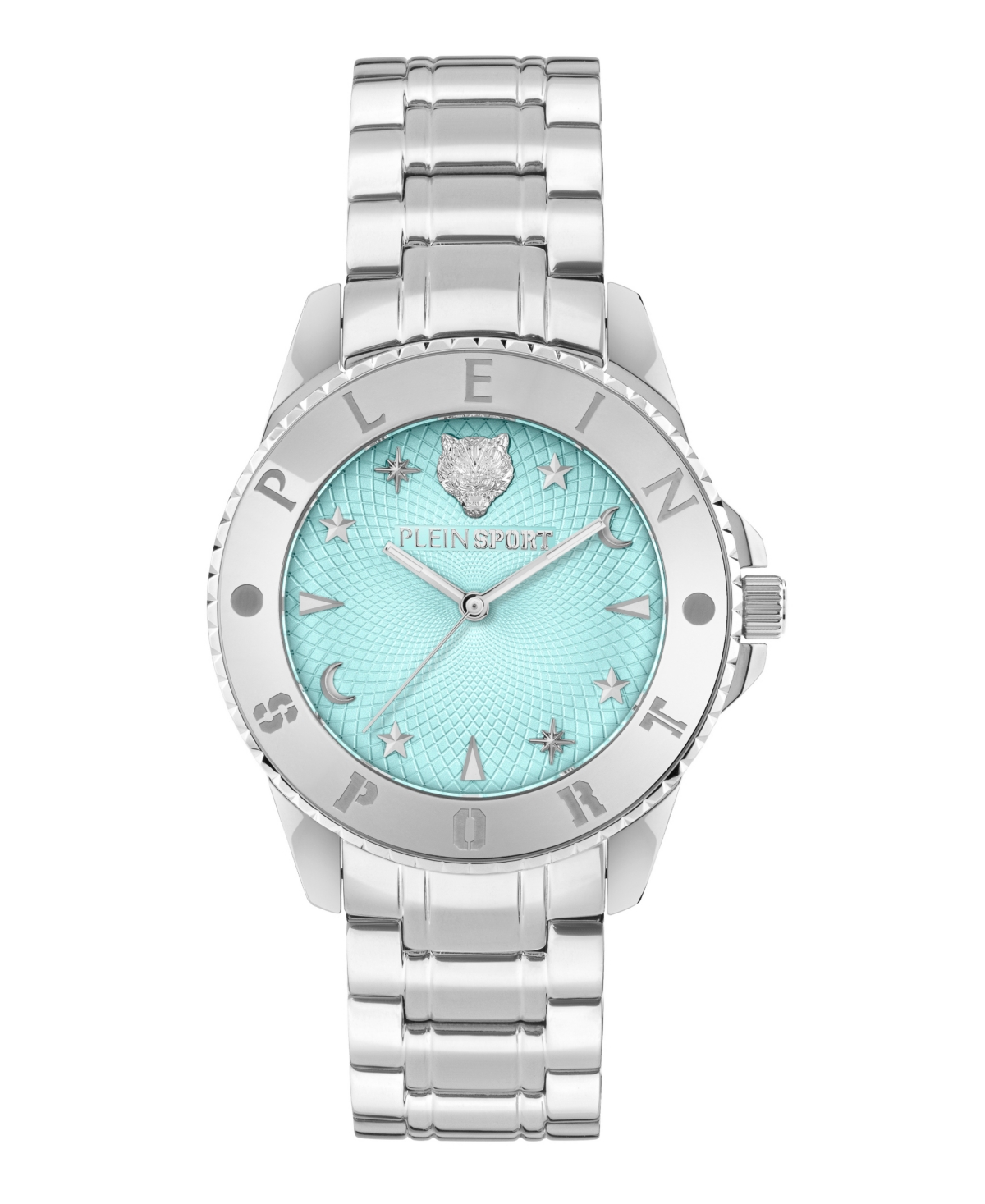 Click here for Plein Sport Womens Glam Three Hand Quartz Stainles... prices