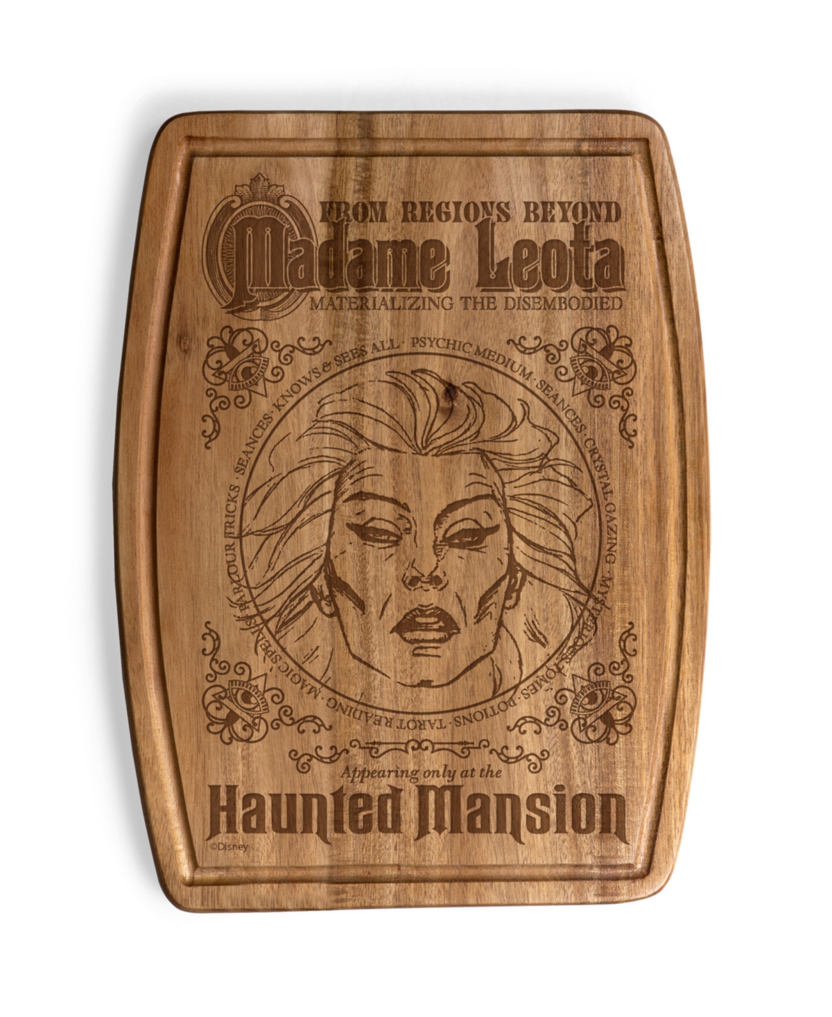 Click here for Toscana Haunted Mansion Madame Leota Ovale Acacia... prices