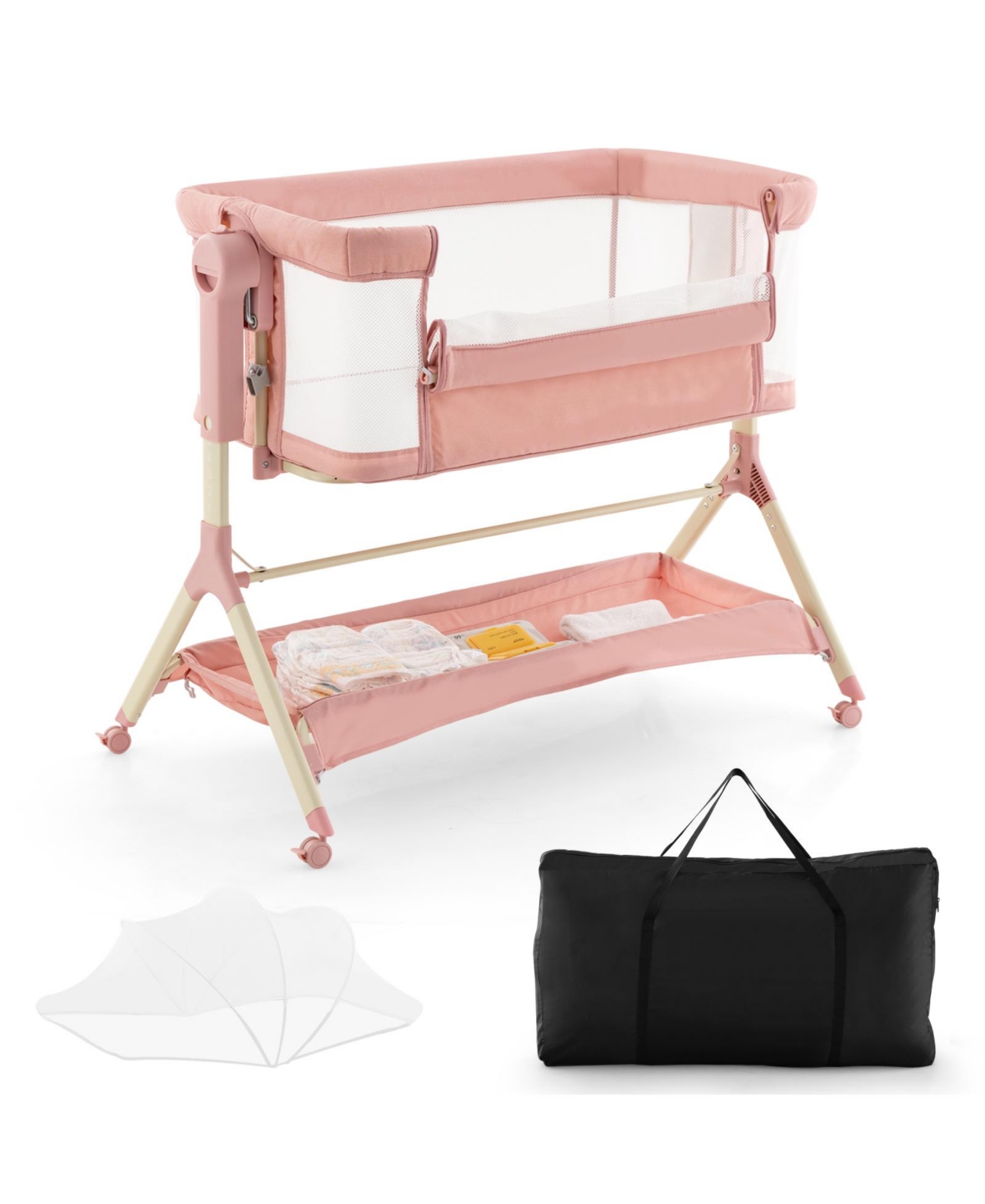 Click here for Gouun Kids Height Adjustable Bedside Sleeper with... prices