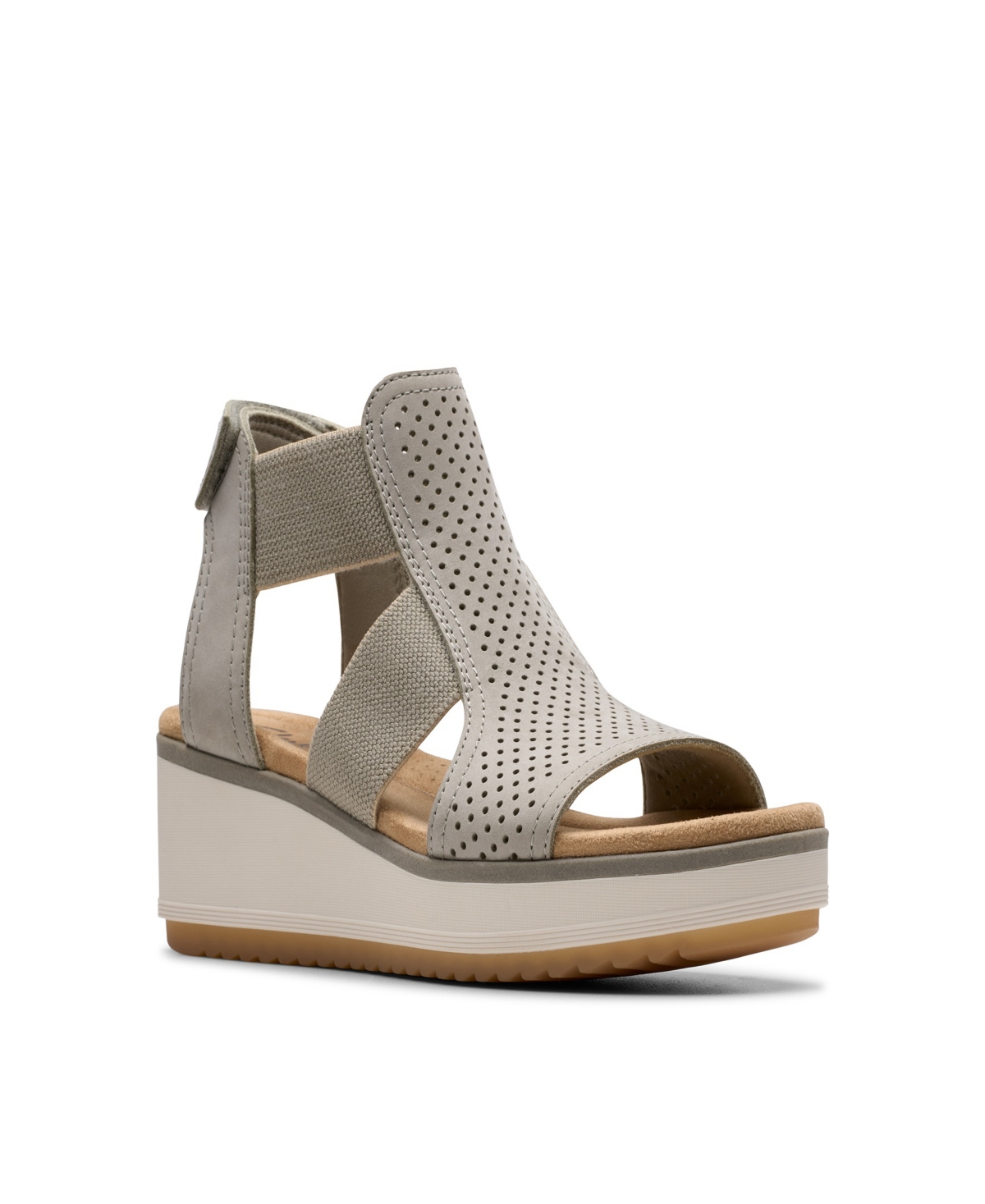 Click here for Clarks Collection Womens Wrenly Tide Wedge Sandals... prices