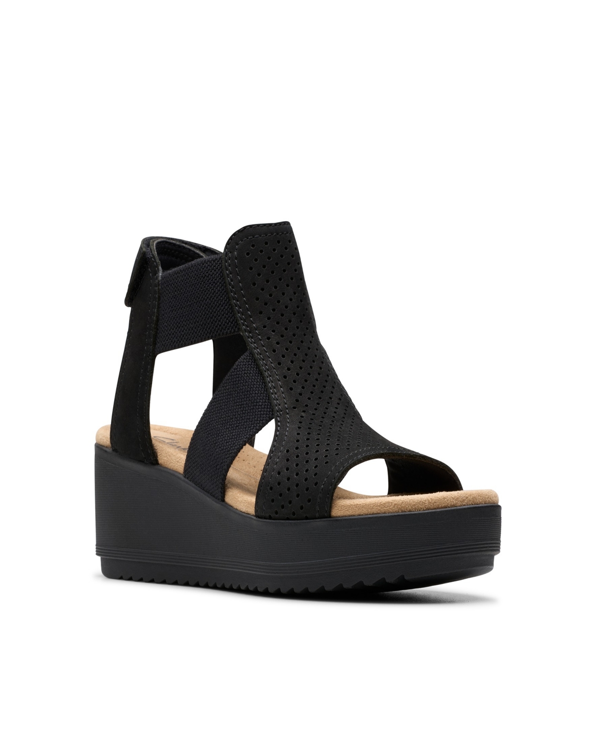 Click here for Clarks Collection Womens Wrenly Tide Wedge Sandals... prices