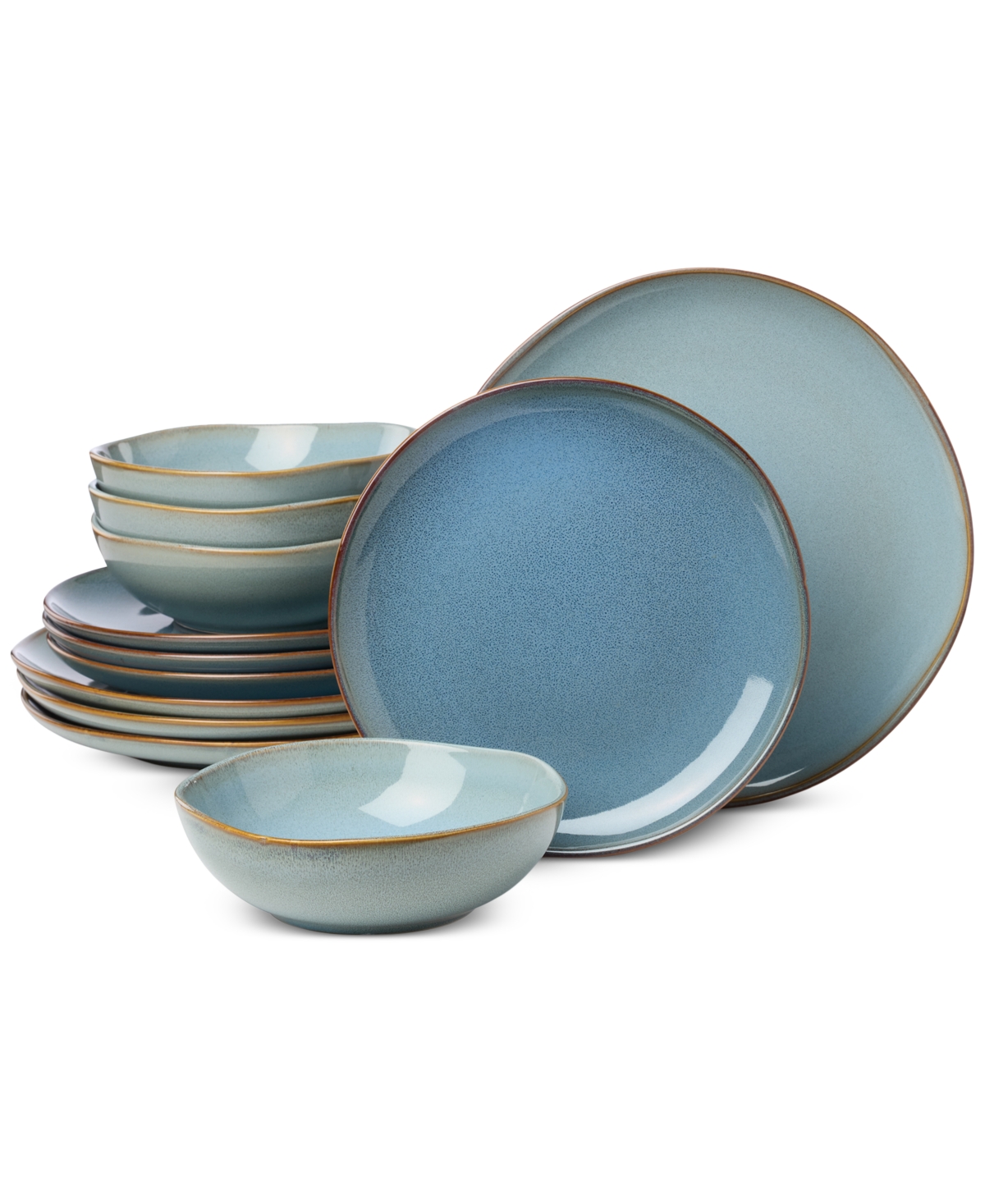 Click here for Oneida Organic Shades 12 Pc. Dinnerware Set  Servi... prices