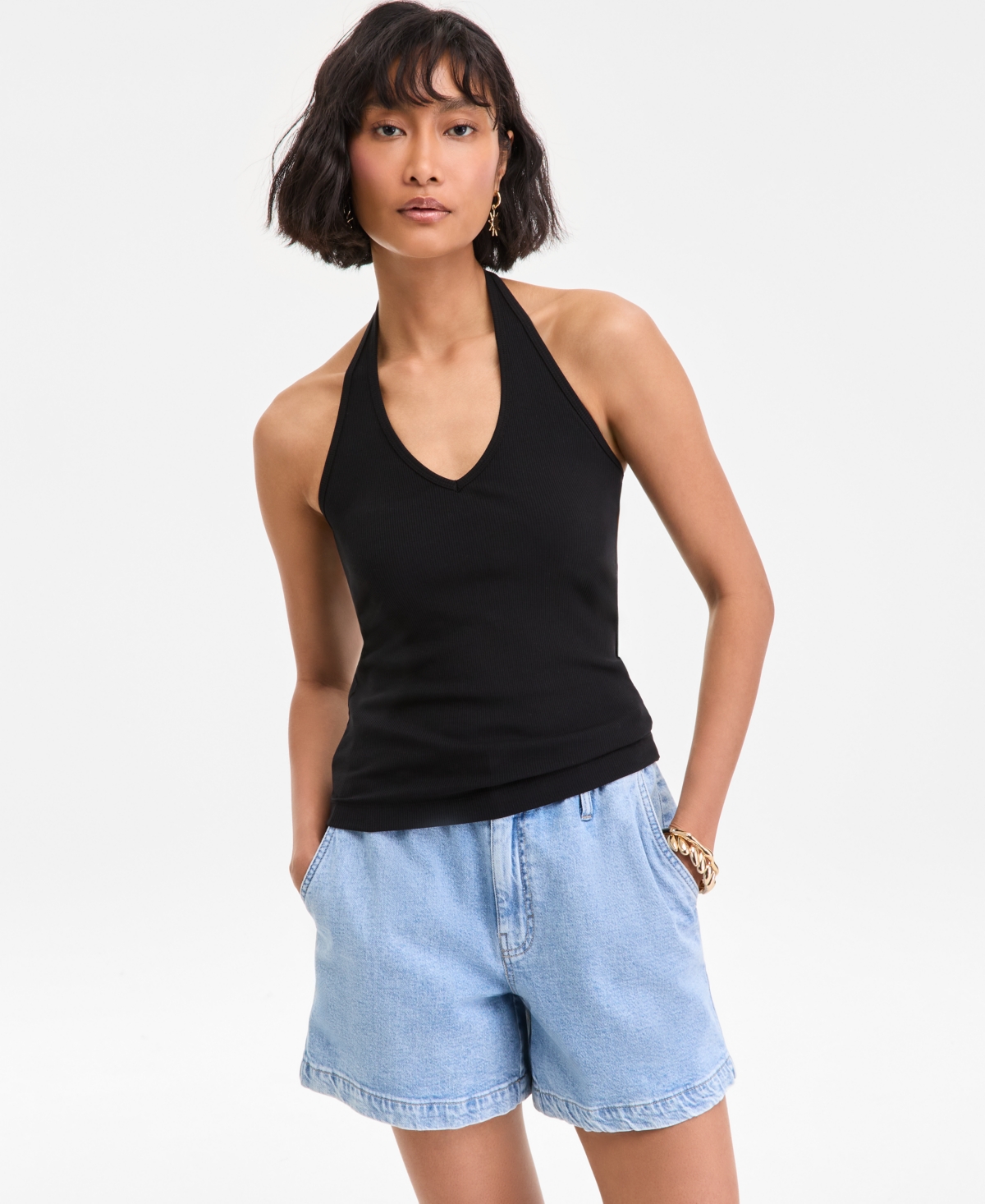 Click here for On 34th Womens V-Neck Halter Top  Exclusively at M... prices