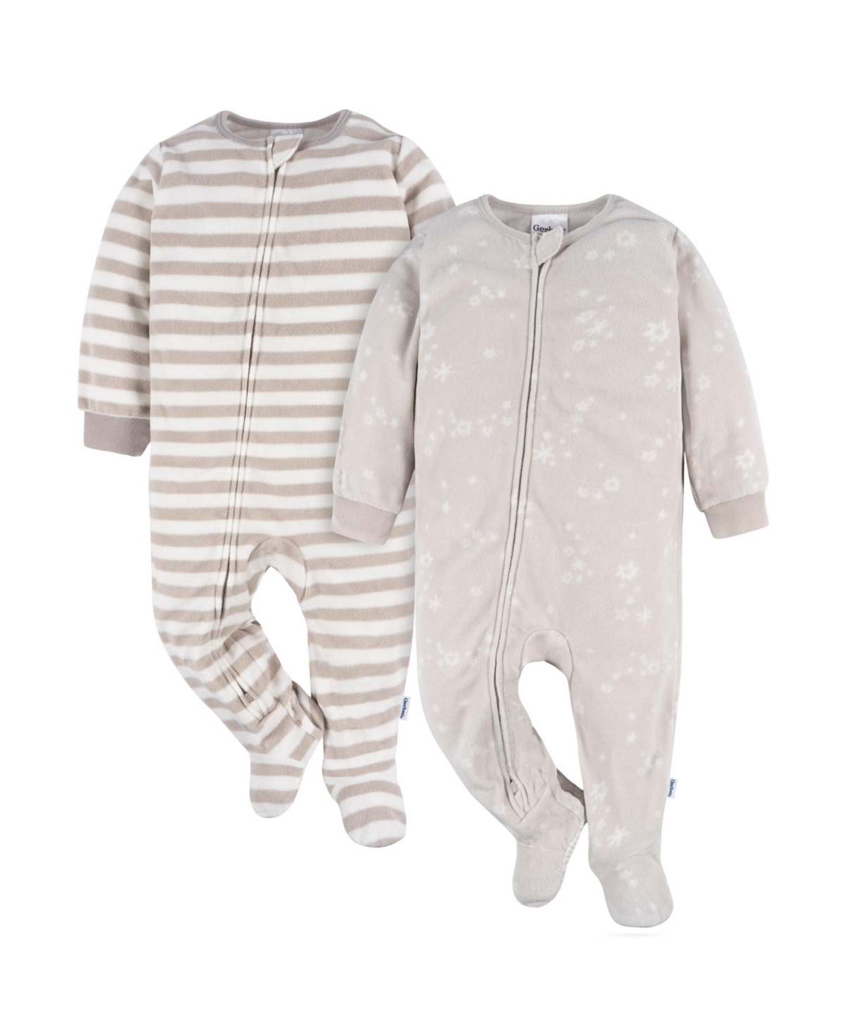 Click here for Toddler Girls Footed Blanket Sleepers  2-pack - Li... prices