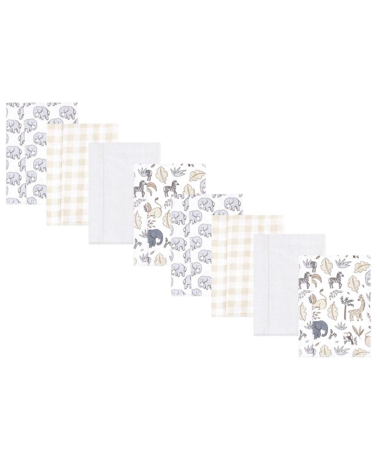 Click here for Hudson Baby Unisex Soft Flannel Cotton Blend Burp... prices