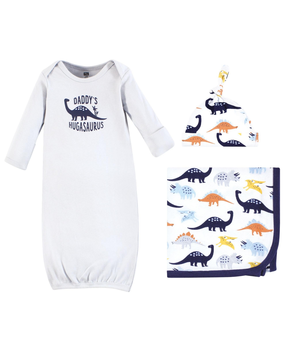 Click here for Hudson Baby Baby Boys Hudson Gown  Swaddle Blanket... prices