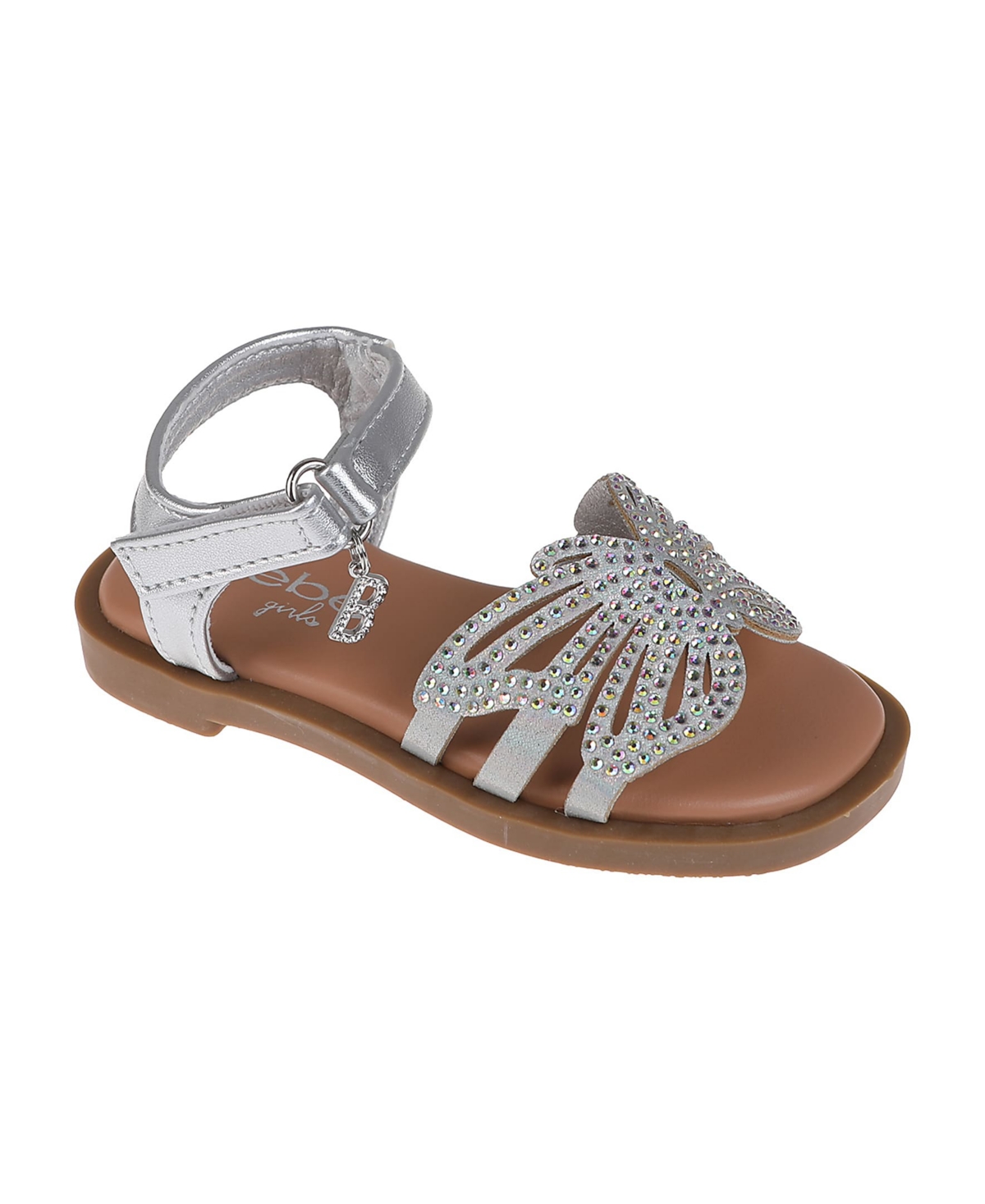 Click here for Bebe Toddler Girls Heat Seal Rhinestones Sandals -... prices