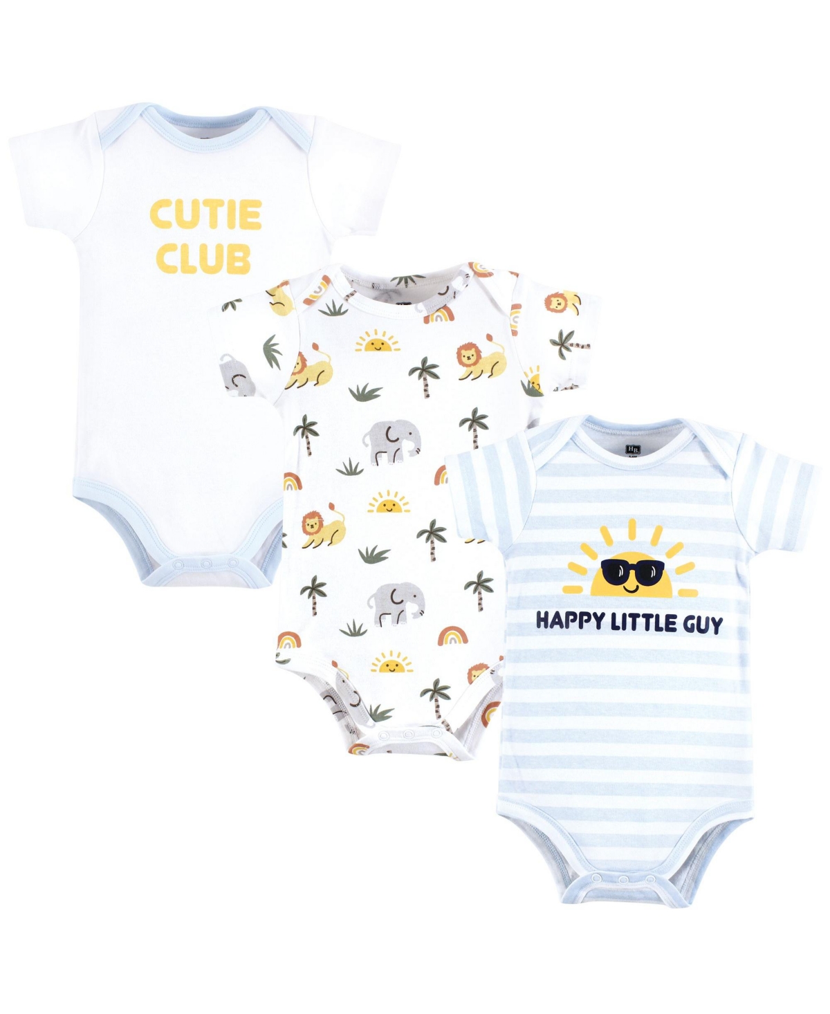 Click here for Hudson Baby Baby Boys Hudson Triple Pack of Essent... prices
