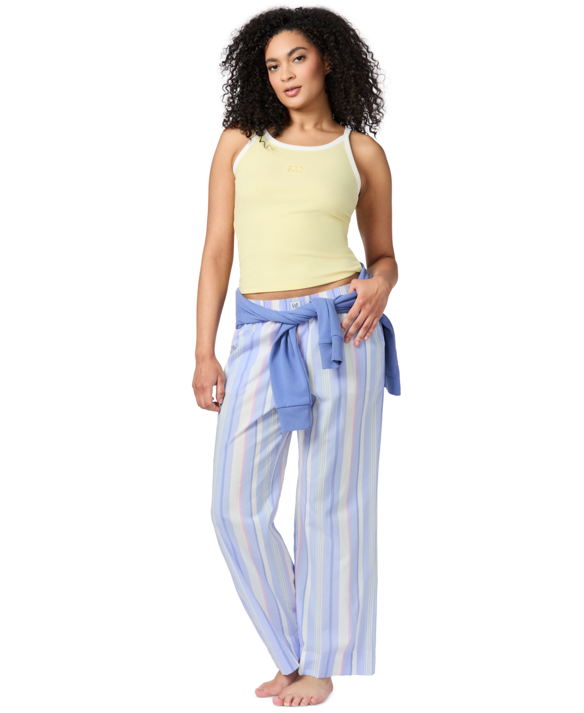Click here for Gap Womens Striped Halter-Neck Sleeveless Pajama T... prices