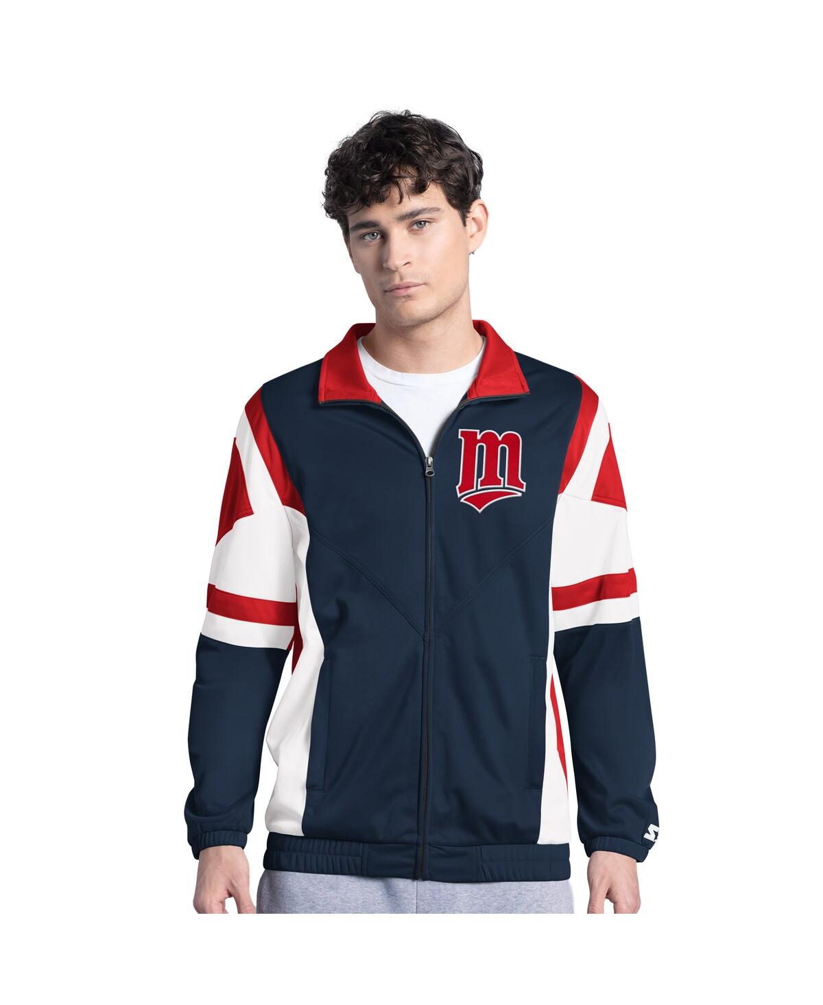 Click here for Starter Mens Navy/Red Minnesota Twins Contender Tr... prices