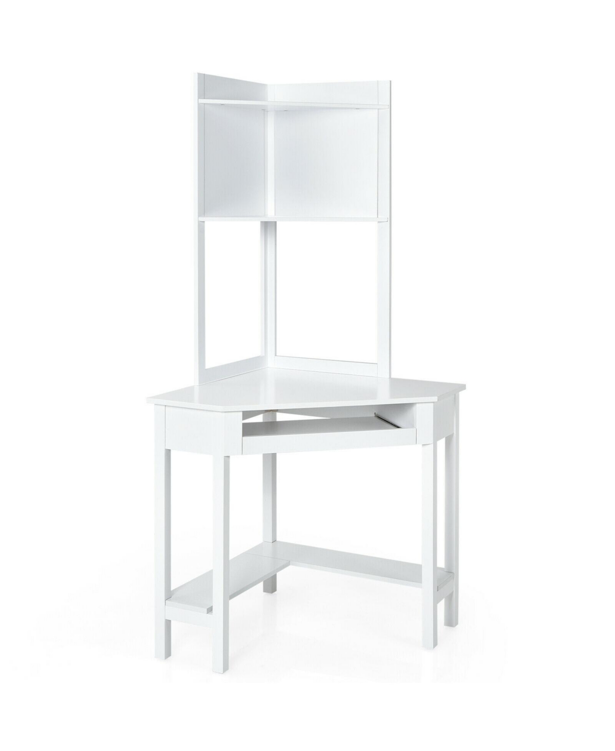 Click here for Corner Computer Desk with Hutch and Storage Shelve... prices