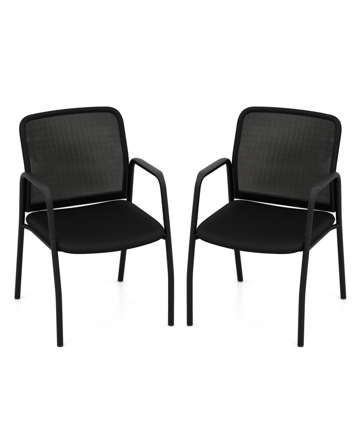 Click here for Waiting Room Chair Set of 2 Office Guest Chairs wi... prices