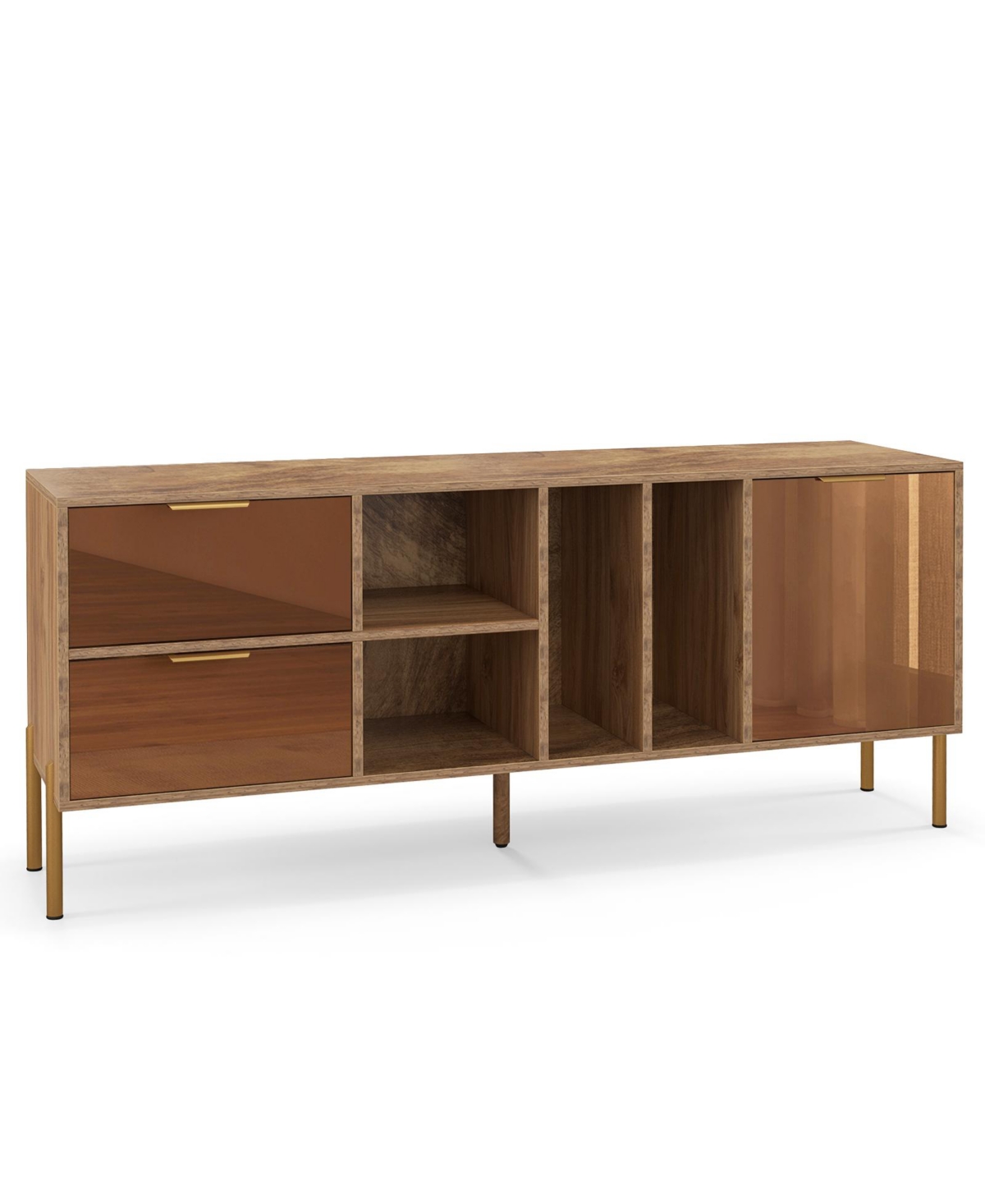 Click here for Mirrored Buffet Cabinet with 2 Drawers and 1 Door... prices