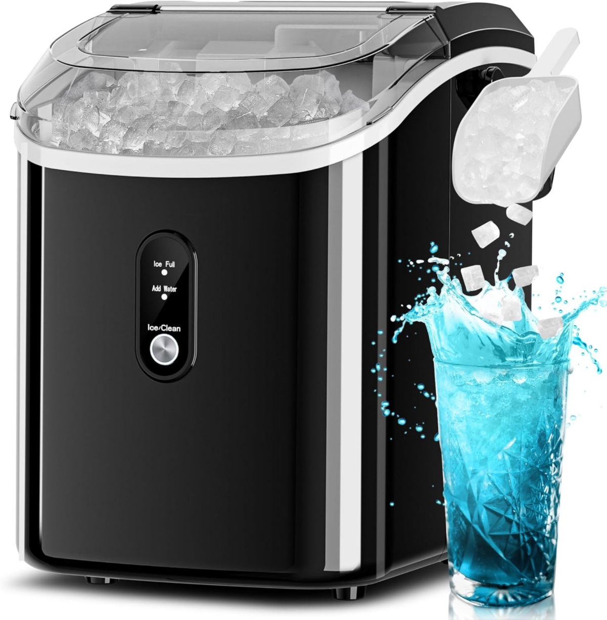 Click here for Cowsar Nugget Ice Maker Countertop with Soft Chewa... prices