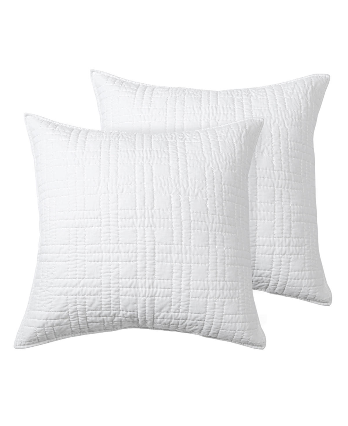 Click here for Levtex Melange Stitch 2-Pc. Sham Set  European - W... prices